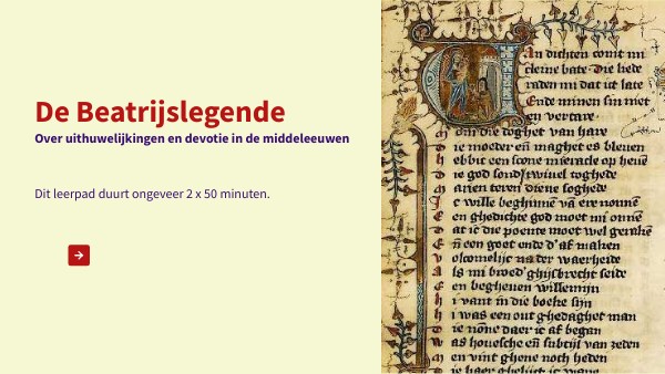 Beatrijs online leerpad | Genially