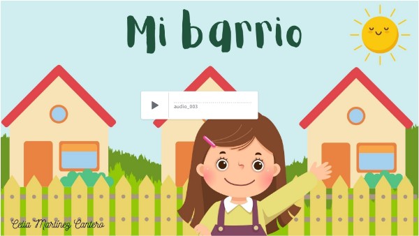Cuento mi barrio | Genially