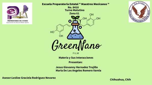 Green Nano Film | Genially