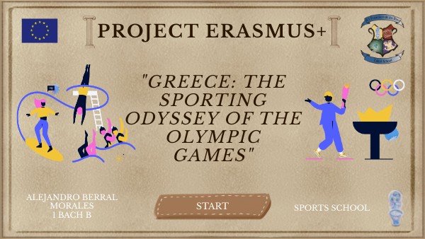 "GReece: the sporting odyssey of the olympic games"