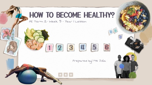 TERM 2- WEEK 8 YEAR 1 LESSON ABOUT HEALTH | Genially