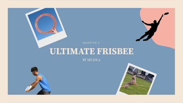 Frisbee/ Flying Disc for Middle School | Genially