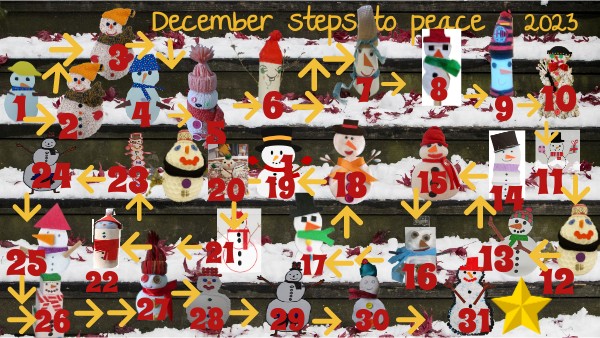 DECEMBER DAYS ON THE STEPS TO PEACE | Genially
