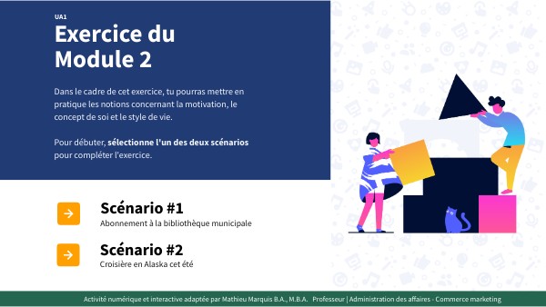 MKT-CC_UA1-M2_Exercice | Genially