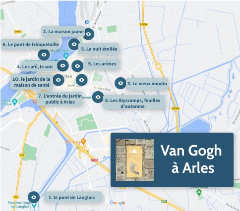 Copie - Le circuit Van Gogh à Arles