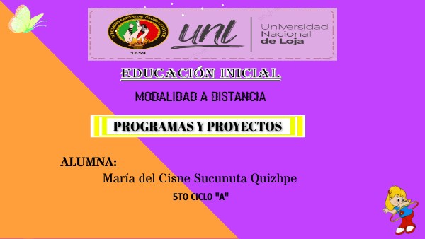 PROGRAMAS Y PROYECTOS | Genially