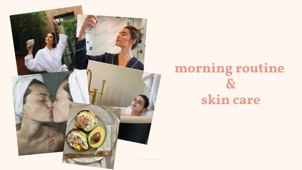 morning routine n skin care | Genially