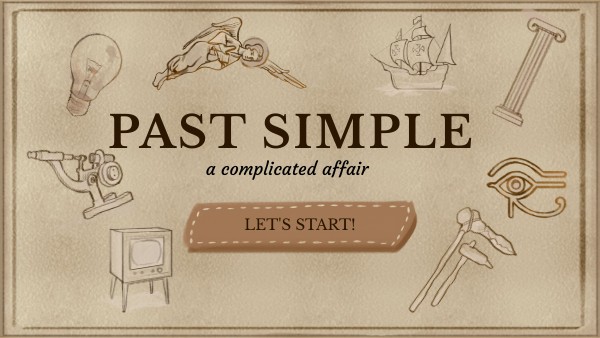 Simple Past part 1 | Genially