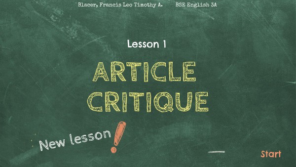 DIDACTIC UNIT ANIMATED CHALKBOARD | Genially