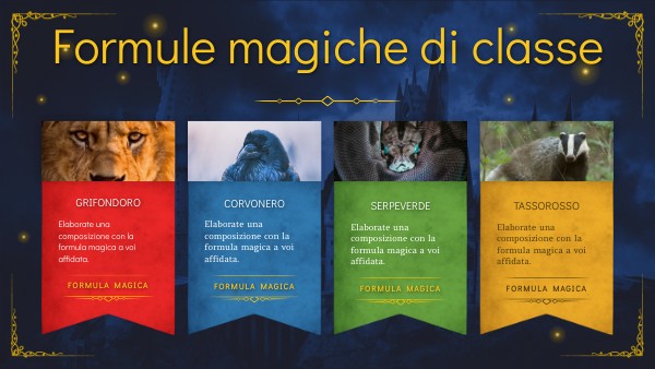 Formule magiche di classe