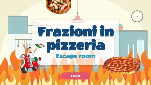 Frazioni in pizzeria | Genially