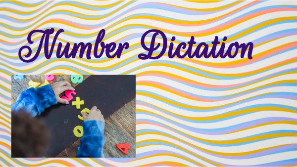 Number Dictatio | Genially
