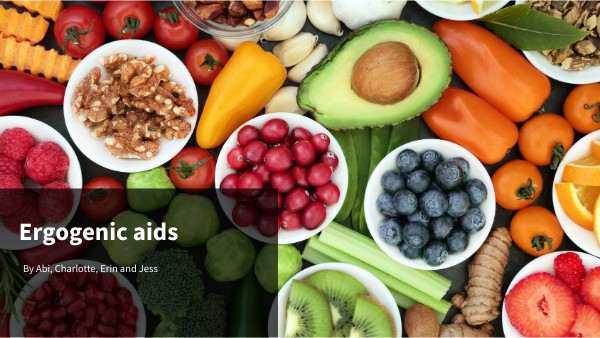 Ergogenic aids