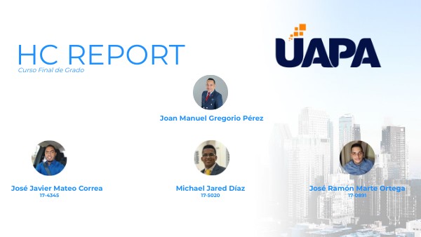 HC Report | Genially