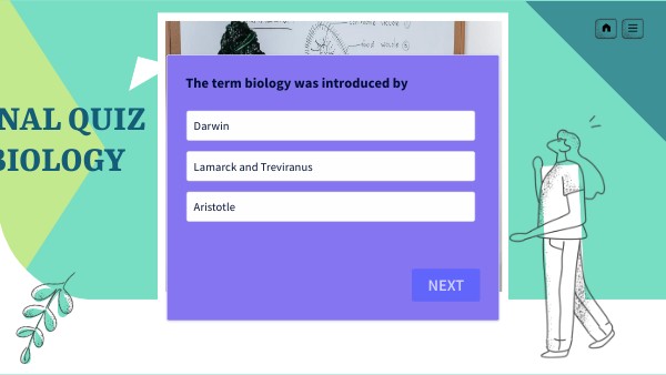QUIZ BIOLOGY