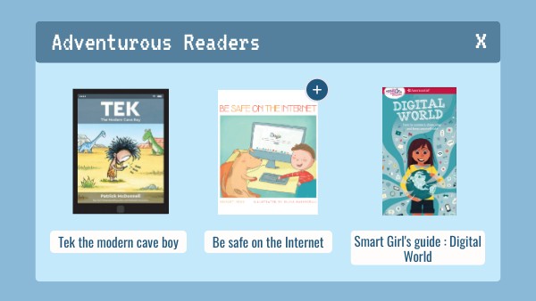 A1 adventurous readers