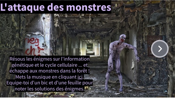 Escape game sur l'ADN et le cycle cellulaire | Genially