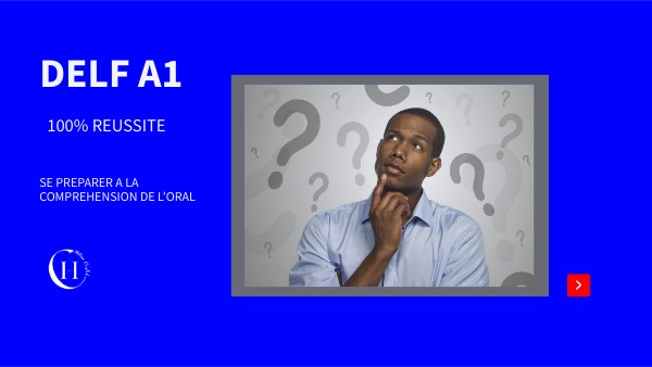 2-DELF A1-100% Réussite : compréhension orale | Genially