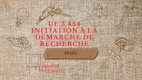 Présentation UE 3.4 S4 | Genially