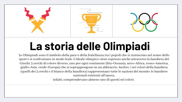 OLYMPIC GAMES PRESENTATION | Genially