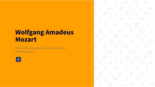 Wolfgang Amadeus Mozart - Interaktív PPT | Genially