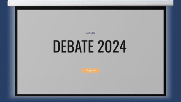DEBATE 2024 | Genially