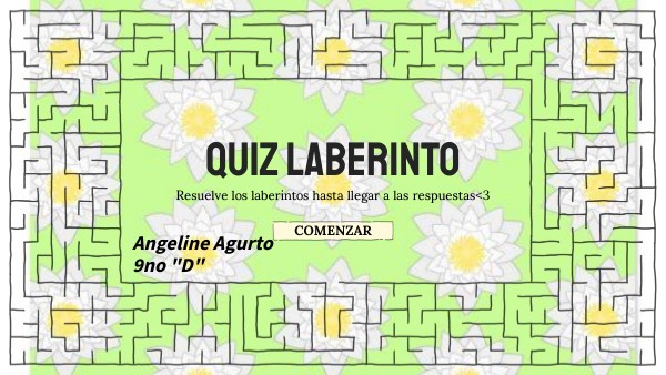 QUIZ LABERINTO