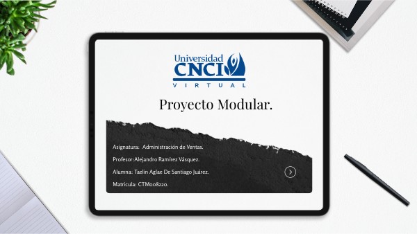 PRESENTACIÓN Proyecto Modular
