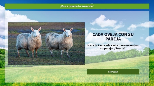 Cada oveja con su pareja (ELE - A2)