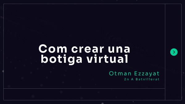 Com crear una botiga virtual