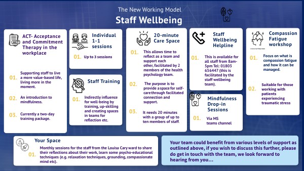 Staff wellbeing | Genially