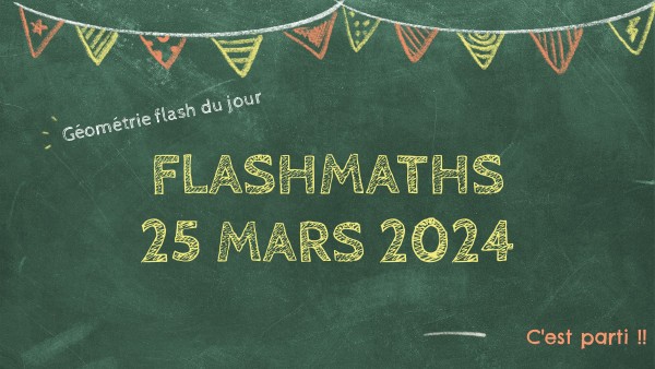Flashmaths 25 26 mars