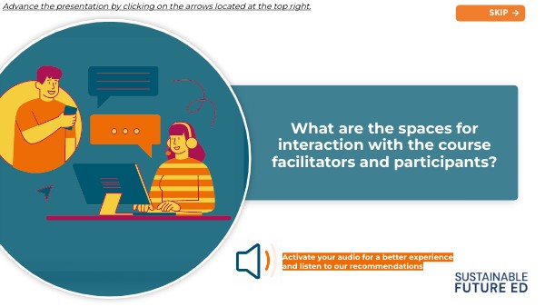 Spaces for interaction | Genially