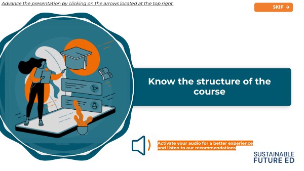 Know the structure of the course