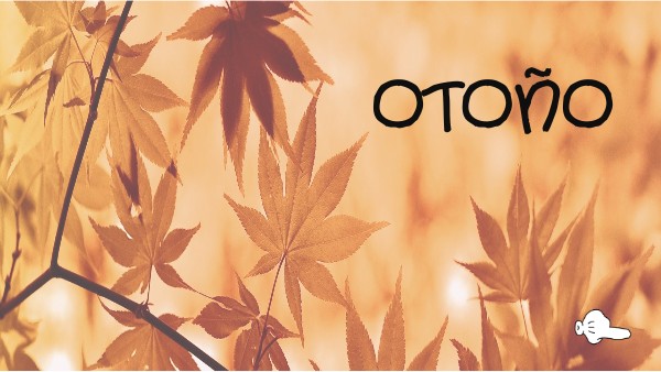 VOCABULARIO OTOÑO | Genially