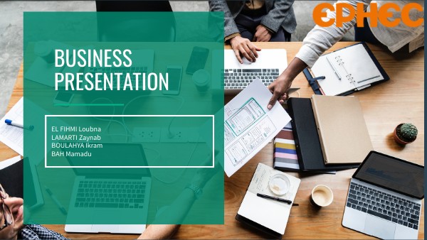PRESENTATION business | Genially