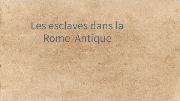 Expo Latin esclaves | Genially