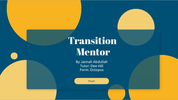 Transition Mentor