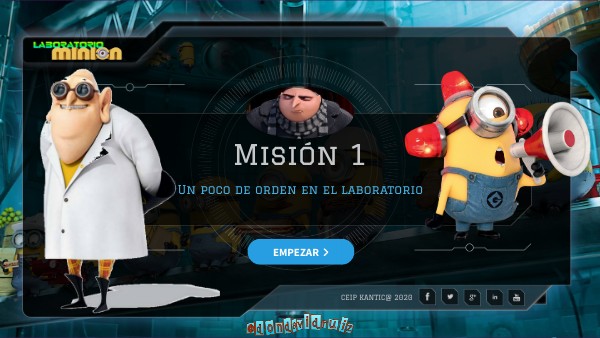 Misión 1: el laboratorio más bonito