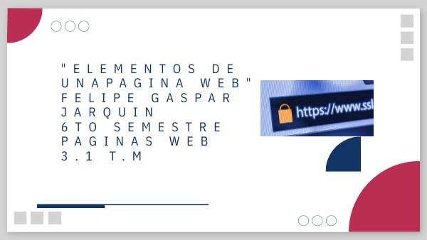 elementos de una pagina web | Genially