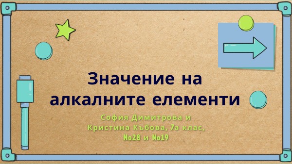 Алкални Елементи Genially