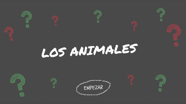 Actividad 1 "Los Animales" | Genially