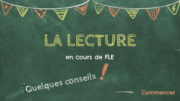 Lecture en cours de français