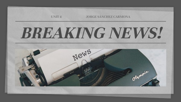 Newspaper Presentation | Genially