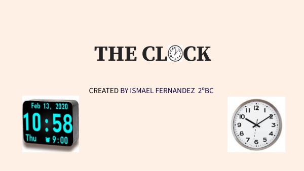 CLOCK PRESENTATION