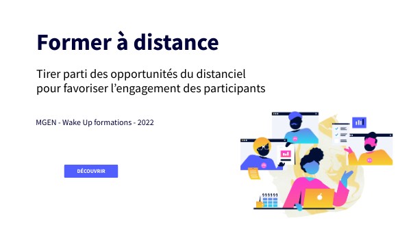 programme formation à distance