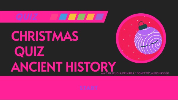 Historical Christmas Quiz | Genially