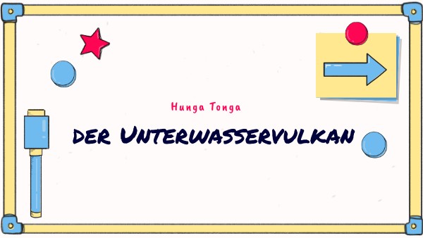 HUNGA TONGA: UNTERWASSERVULKAN