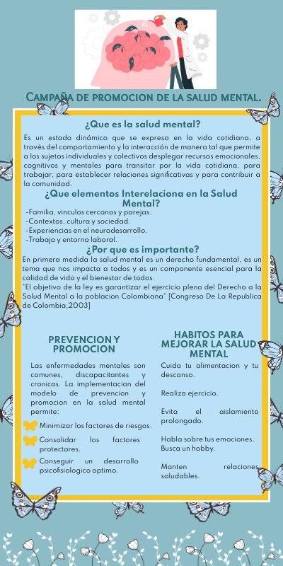 Campaña Salud Mental.