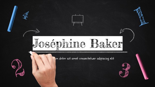 Joséphine Baker | Genially